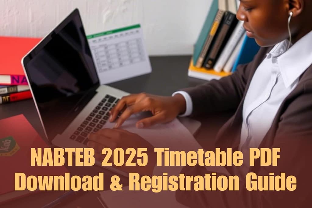 NABTEB 2025 Timetable PDF Download & Registration Guide