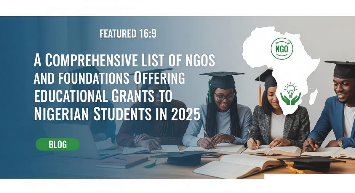 A Comprehensive List of NGOs and Foundations Offering Educational ...