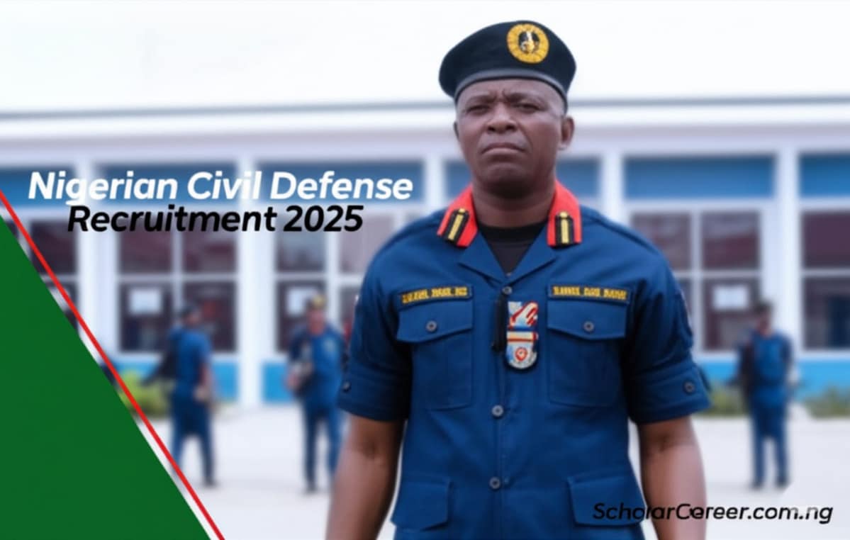 Nigerian Civil Defence Recruitment 2025: Portal, Application Guide ...